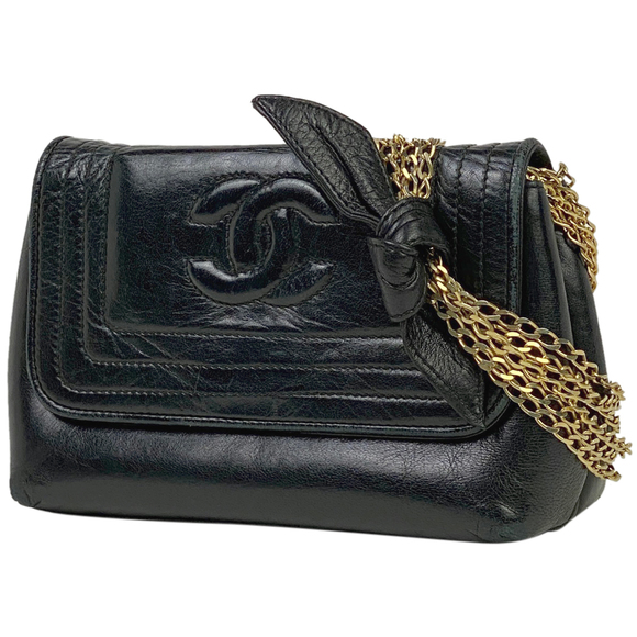 CHANEL | Bags | Chanel Coco Mark Chain Shoulder Bag Mini Push Lock ...
